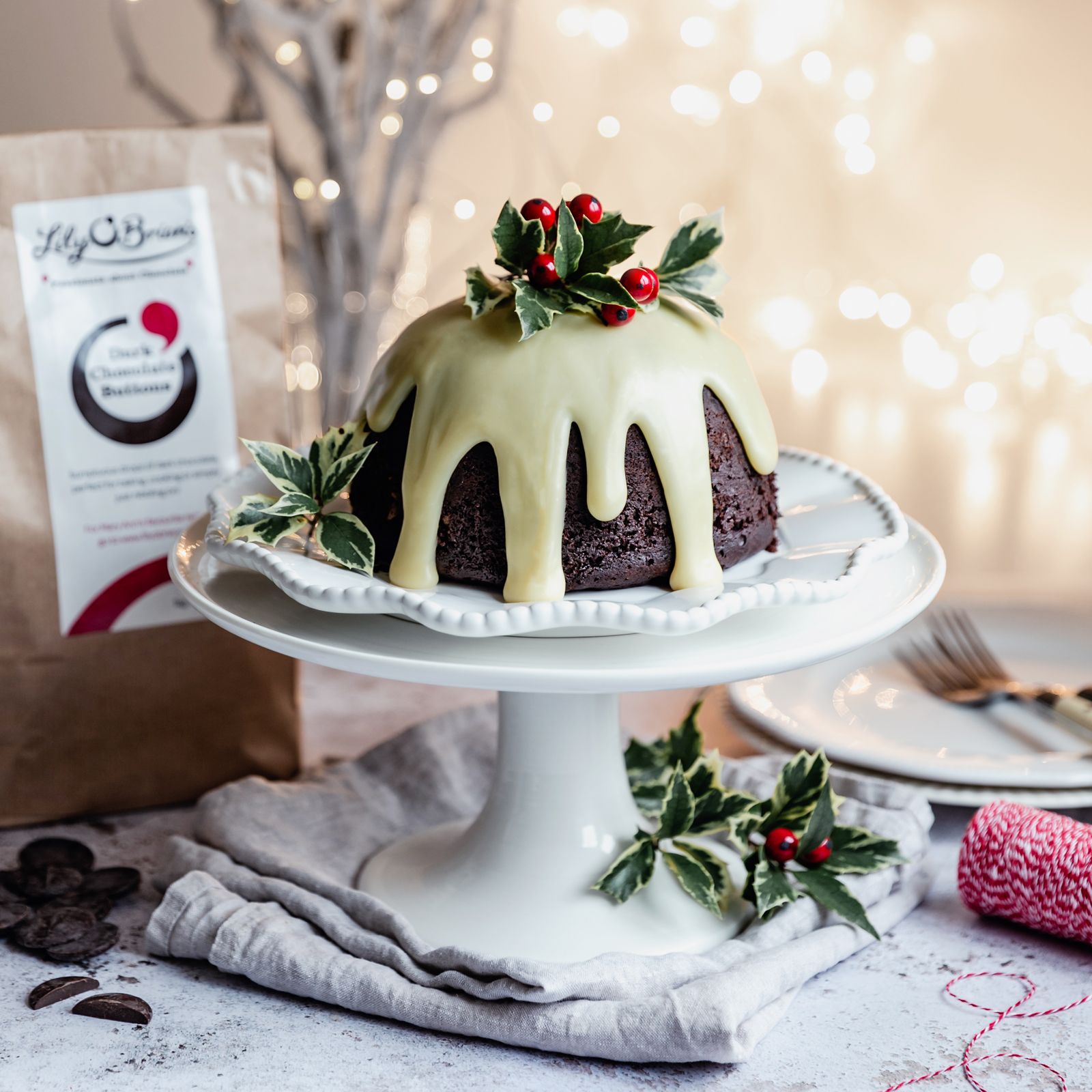 Chocolate Christmas Pudding Recipe With Lily O Brien s